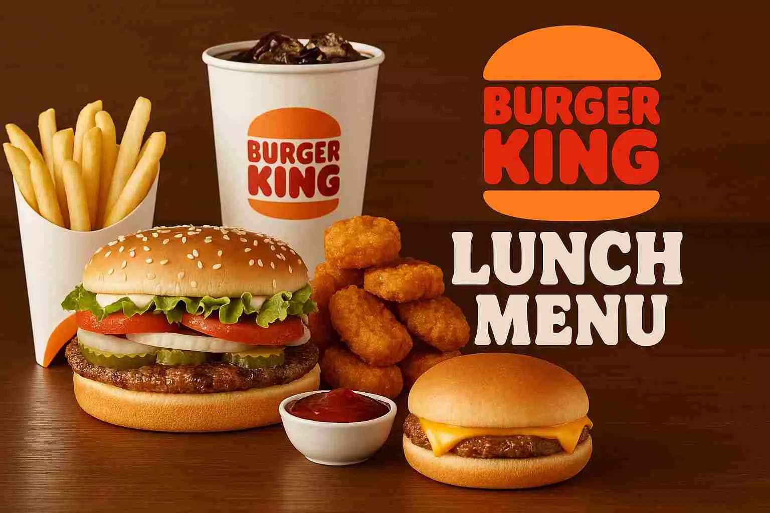 Burger King Lunch Menu 2026
