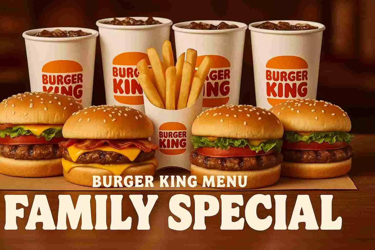 Burger King family menu review 2025